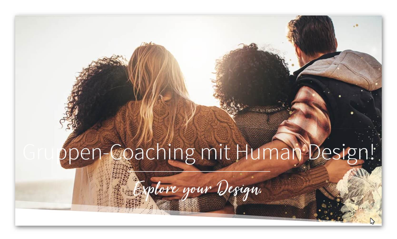 Gruppen-Coaching mit Human Design - Expedition zu deinem Selbst